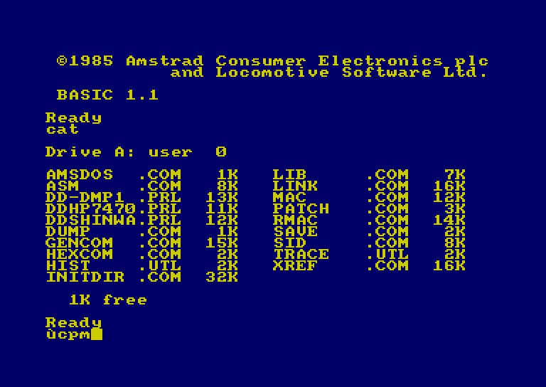 ROMs Amstrad CPC - Amstrad CPC - Applications - [DSK] - Planet Emulation